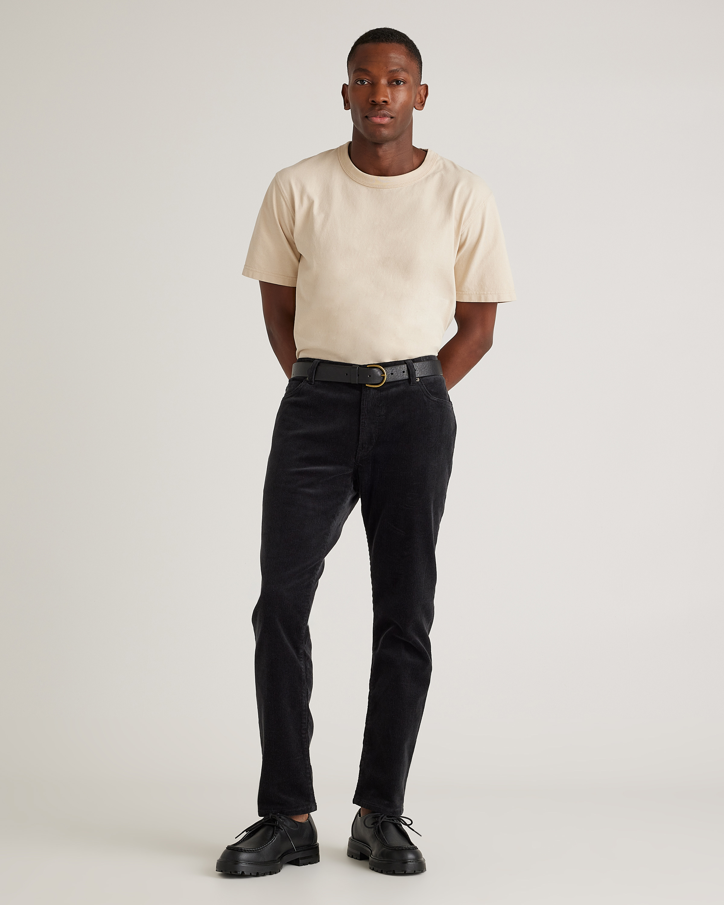 QUINCE Organic Stretch Corduroy 5-Pocket Pants