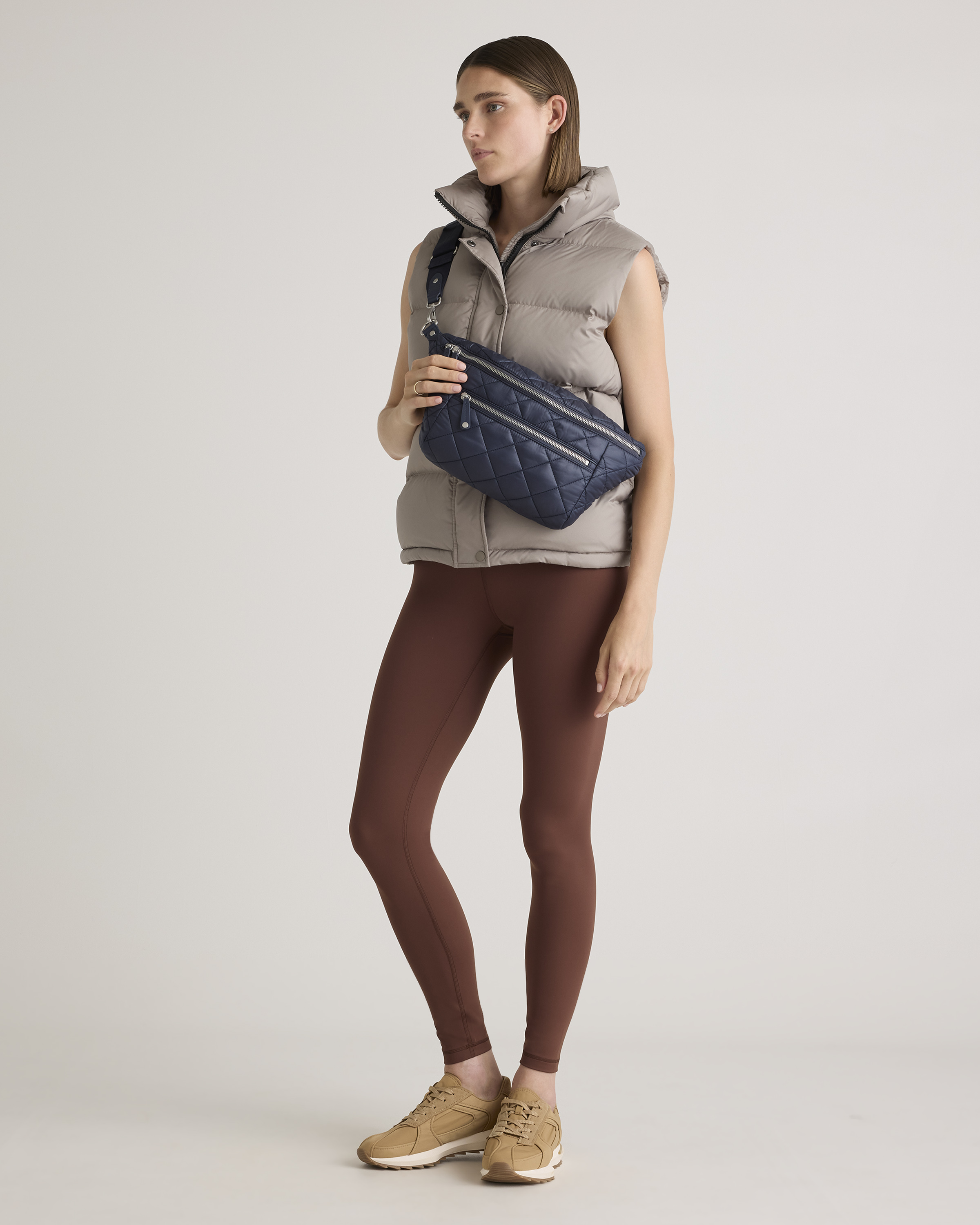 QUINCE Transit Quilted Sling Bag
