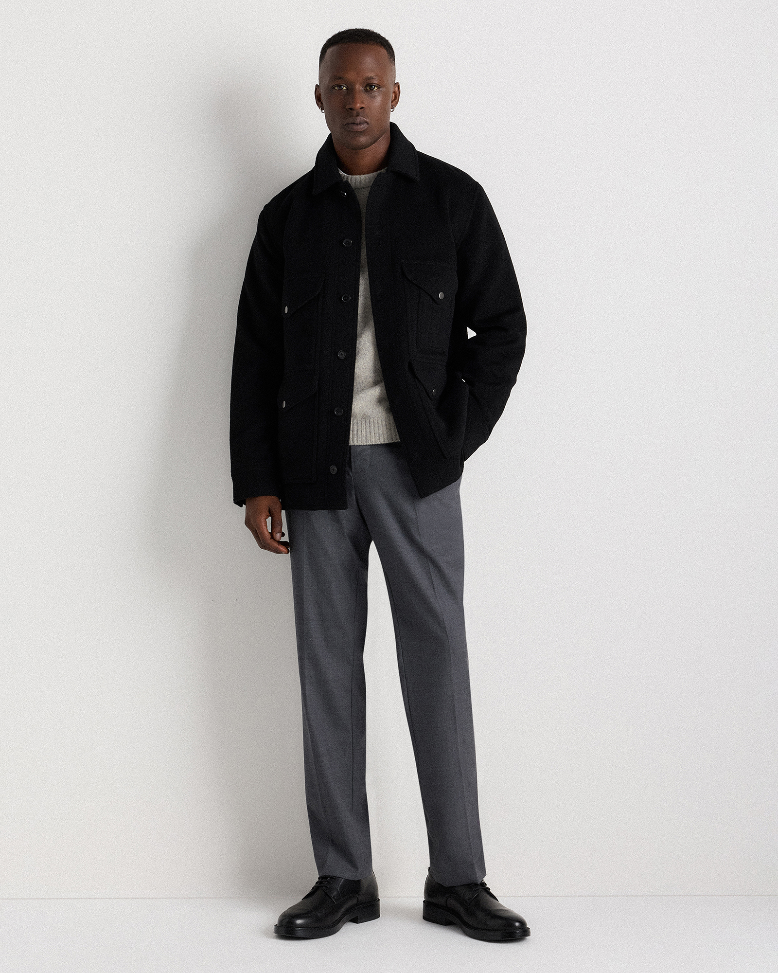 QUINCE Wool Cashmere Field Jacket