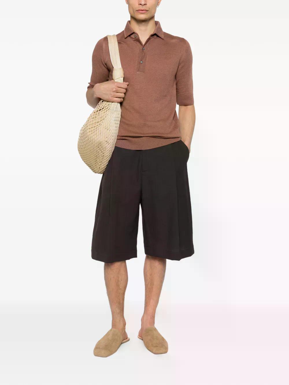 LARDINI buttoned polo shirt