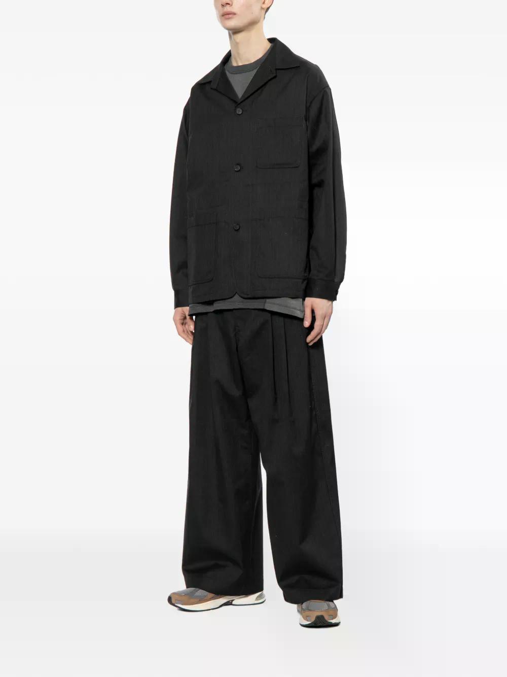 COMME DES GARÇONS Twill Wide-Leg Trousers