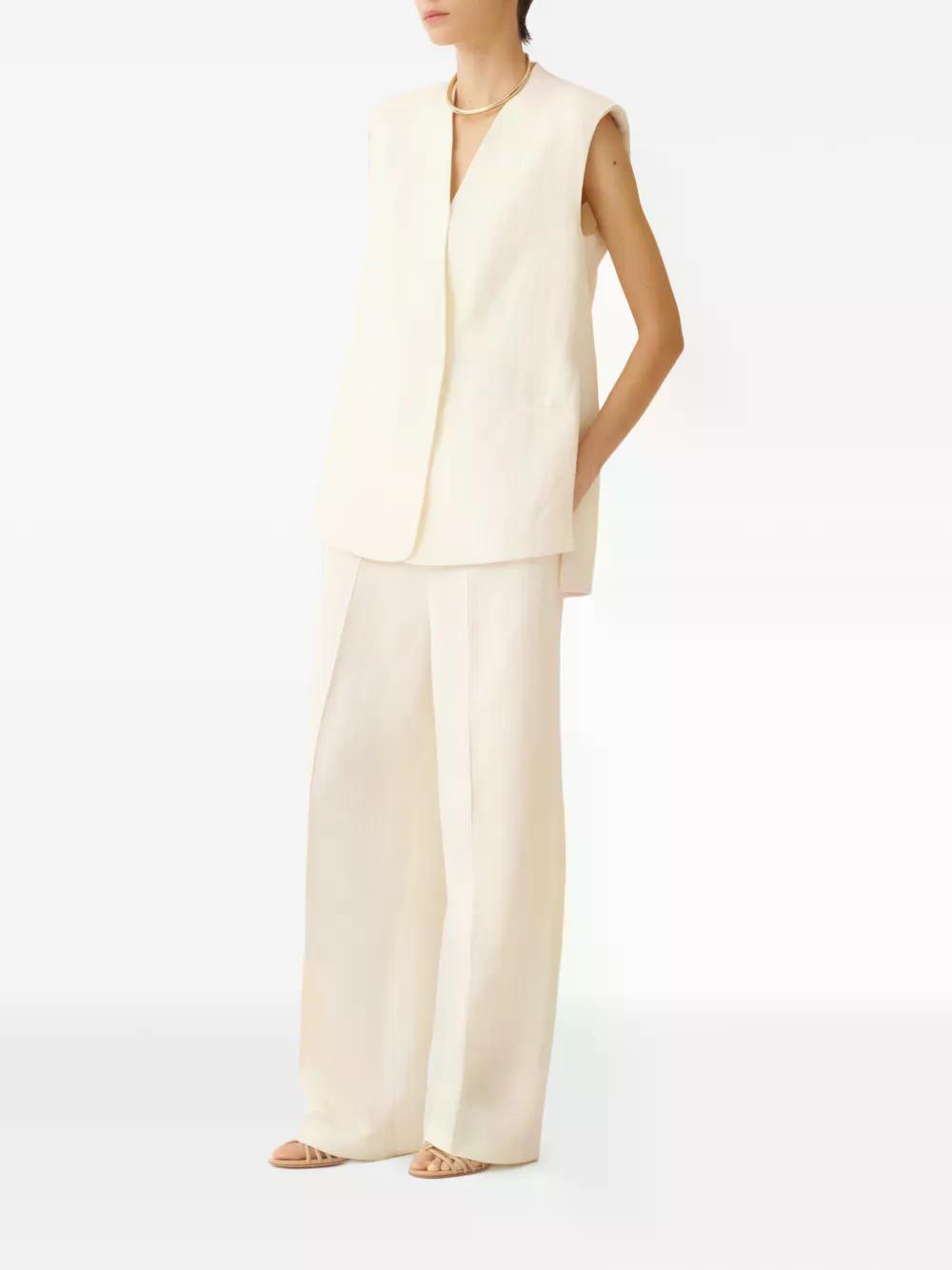 FABIANA FILIPPI Elasticated Wide Leg Trousers