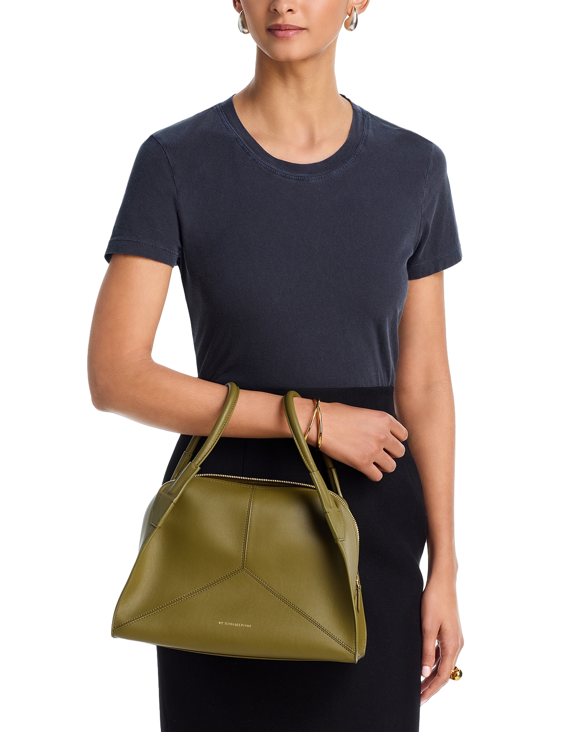 VICTORIA BECKHAM Victoria Beckham Plie Medium Top Handle Bag