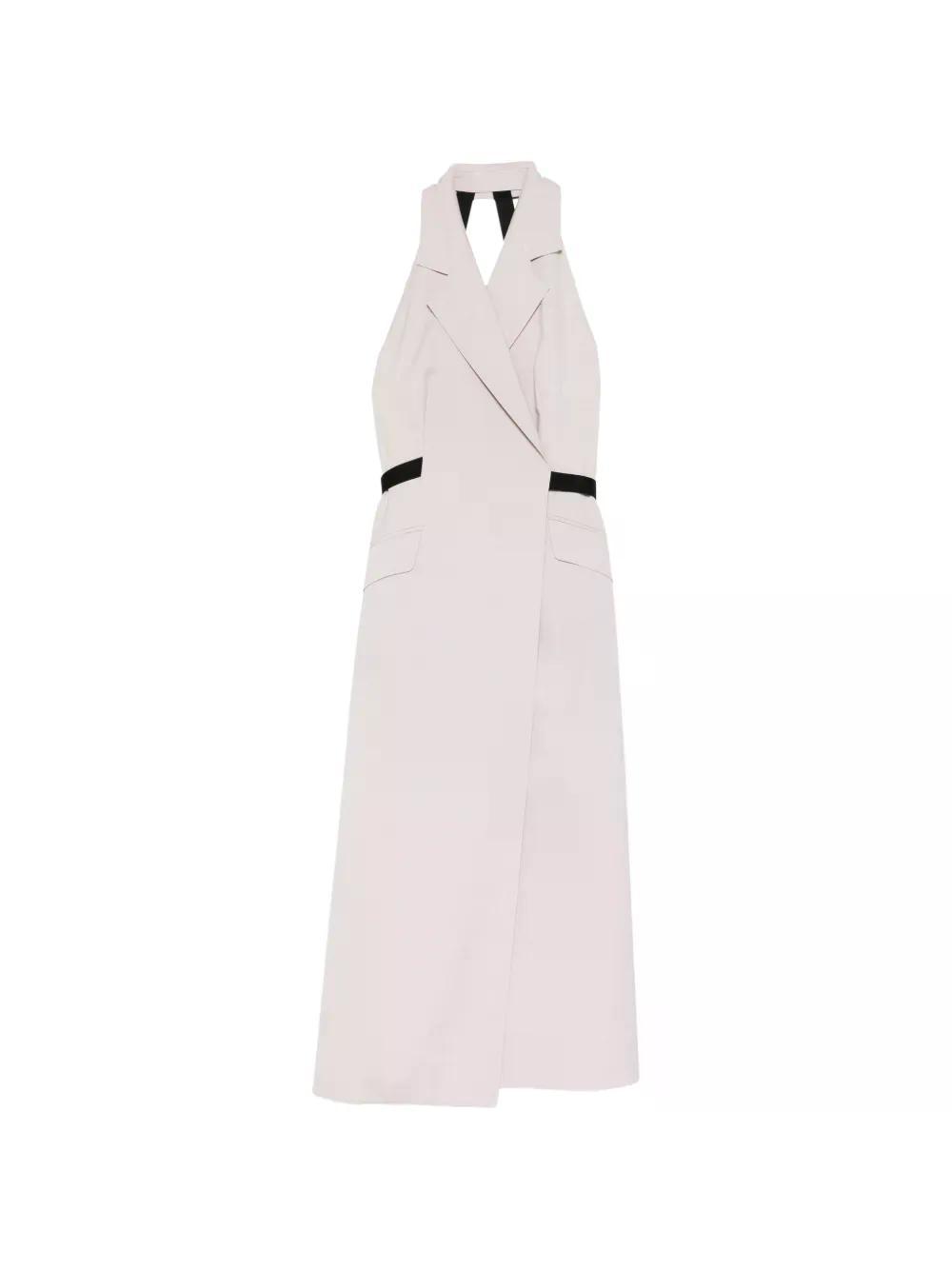 MAX MARA Flap-Pockets Midi Dress