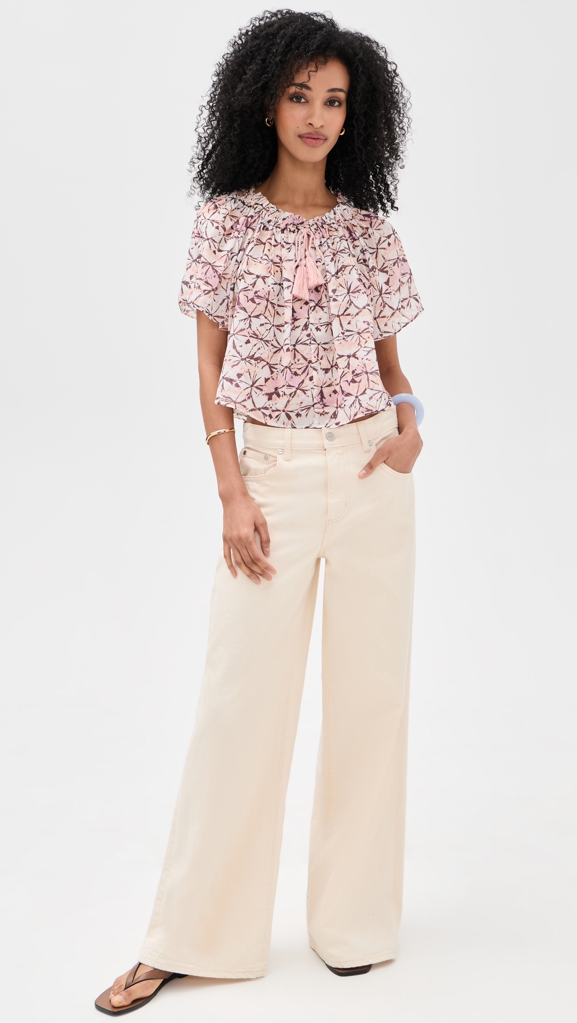 ULLA JOHNSON Alon Coverup Top