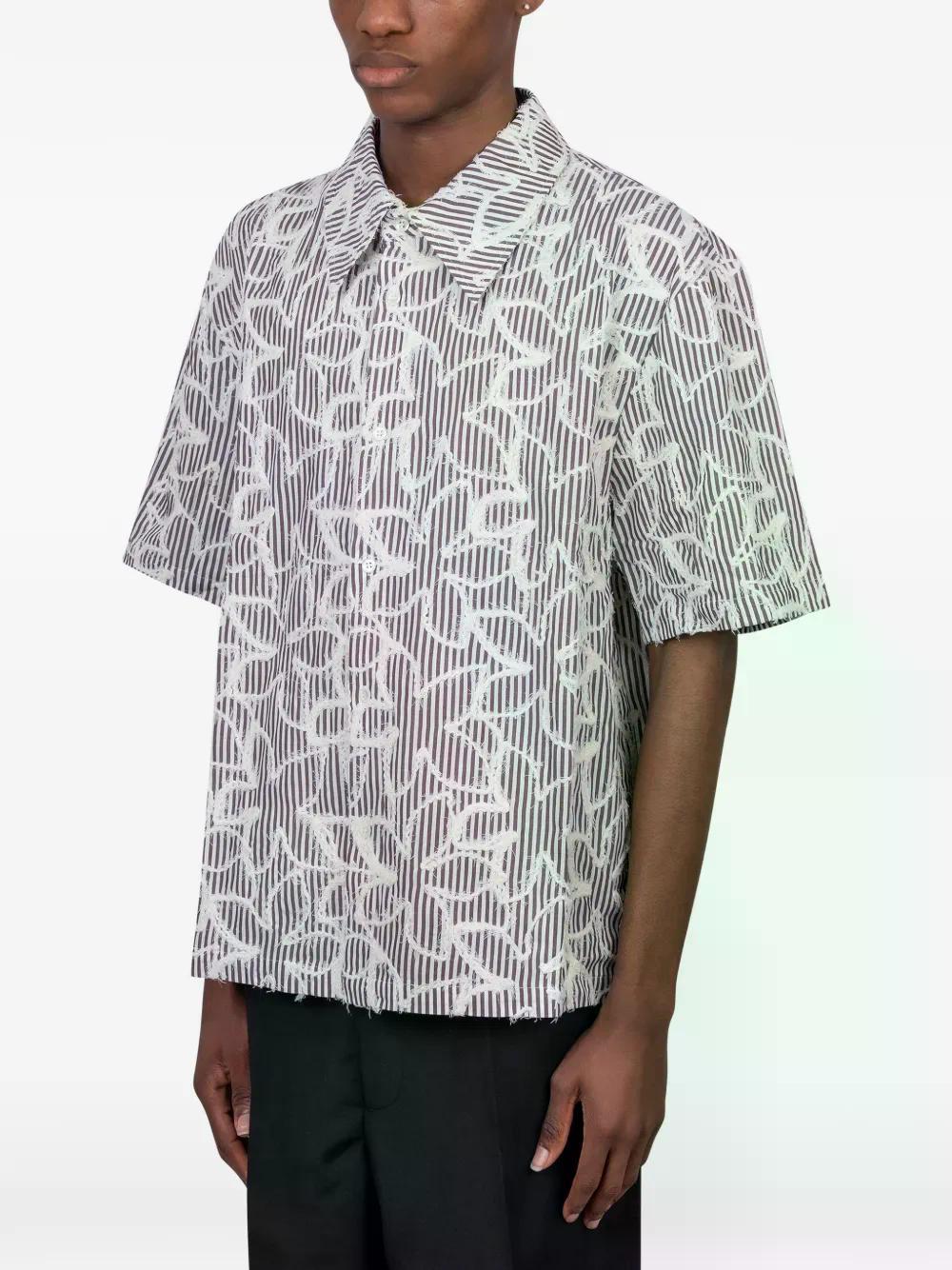 SÉFR striped dayot shirt