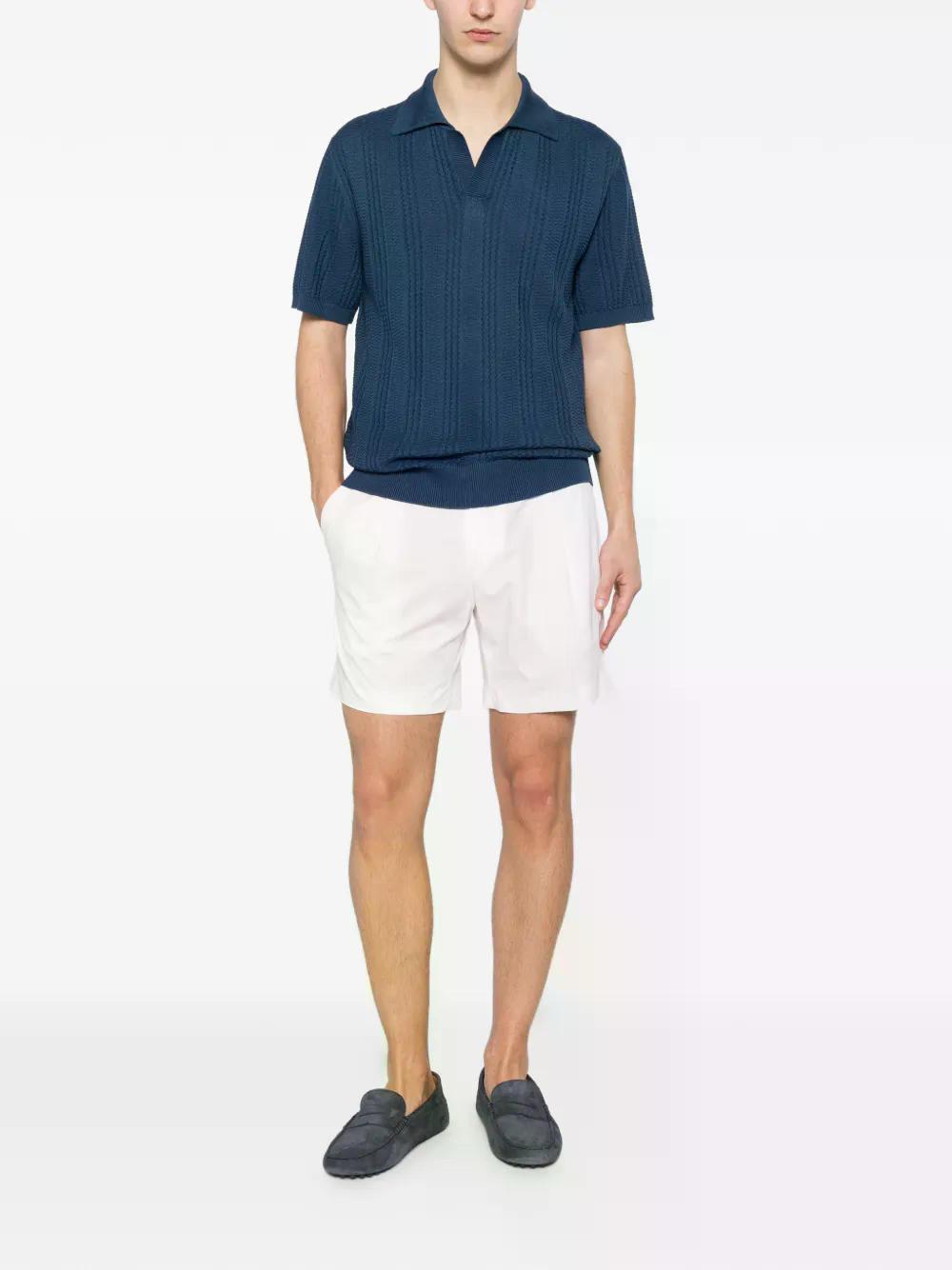 KARL LAGERFELD Pleated Pocket Shorts