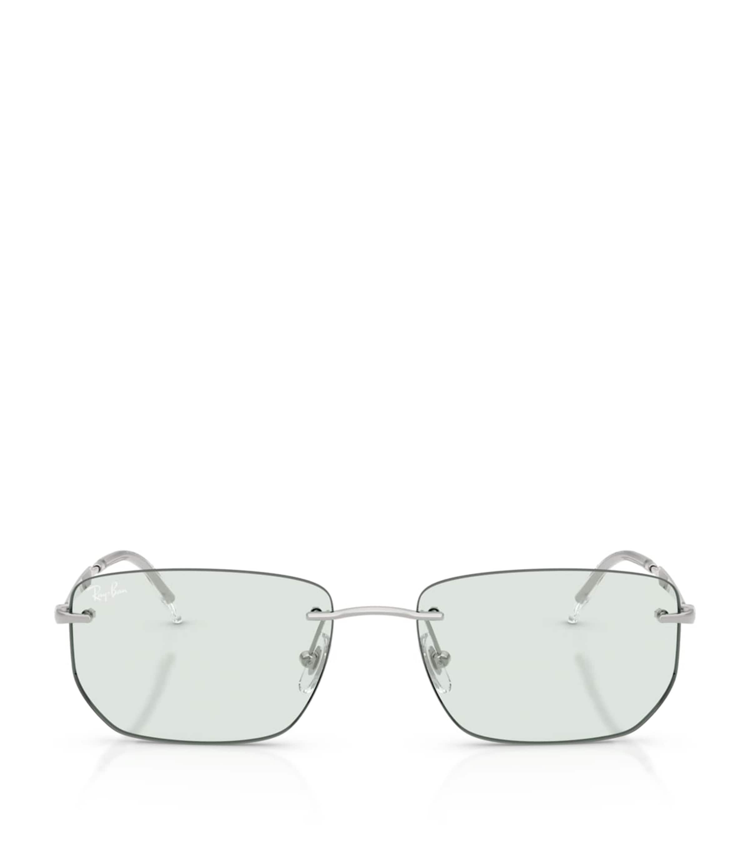 Ray-Ban Irregular Metal Sunglasses - Silver | Editorialist