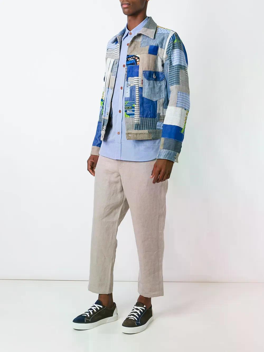 JUNYA WATANABE Junya Watanabe MAN Patchwork Denim Jacket