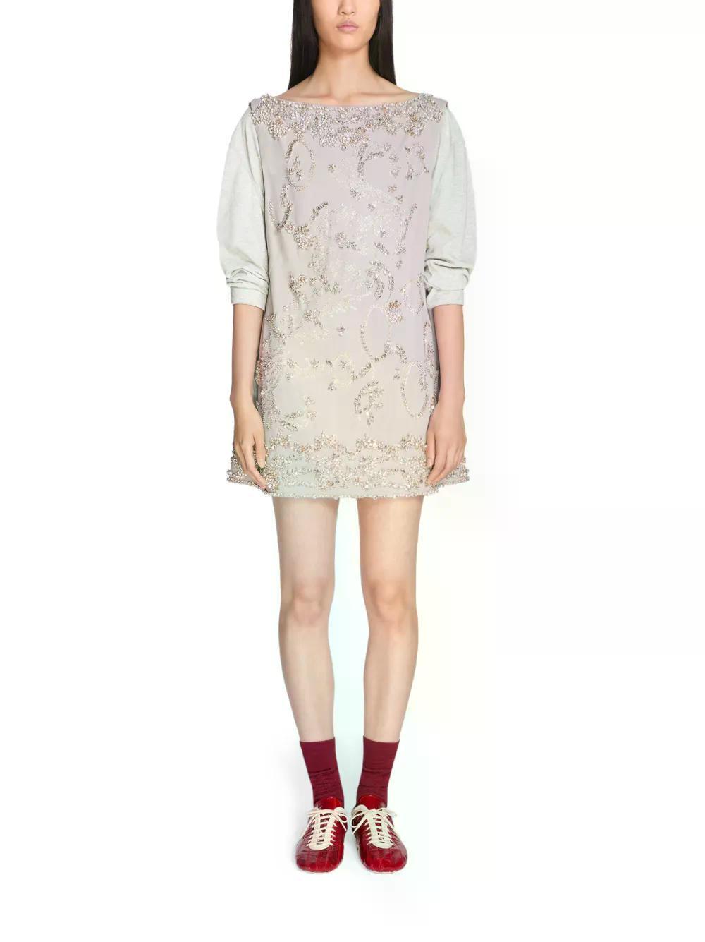 The Wolf Gang Luvia Beaded Mini Dress In Candy - 40% Off | Editorialist