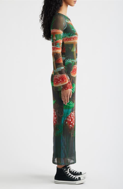 DRESSED IN LALA Long Sleeve Maxi Dress