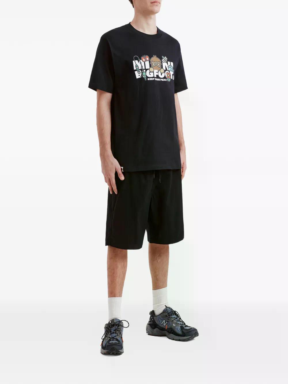 FINGERCROXX Drawstring Cotton Shorts