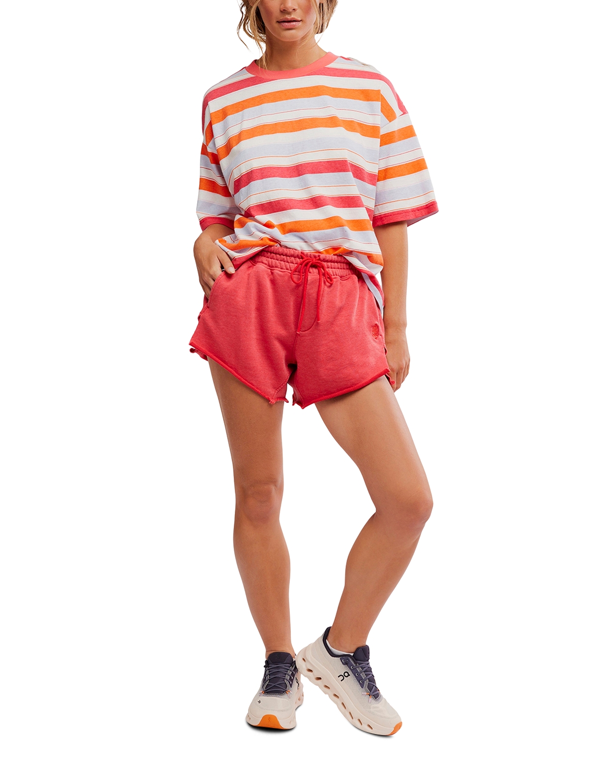 FREE PEOPLE Free People Knockout Athletic Shorts