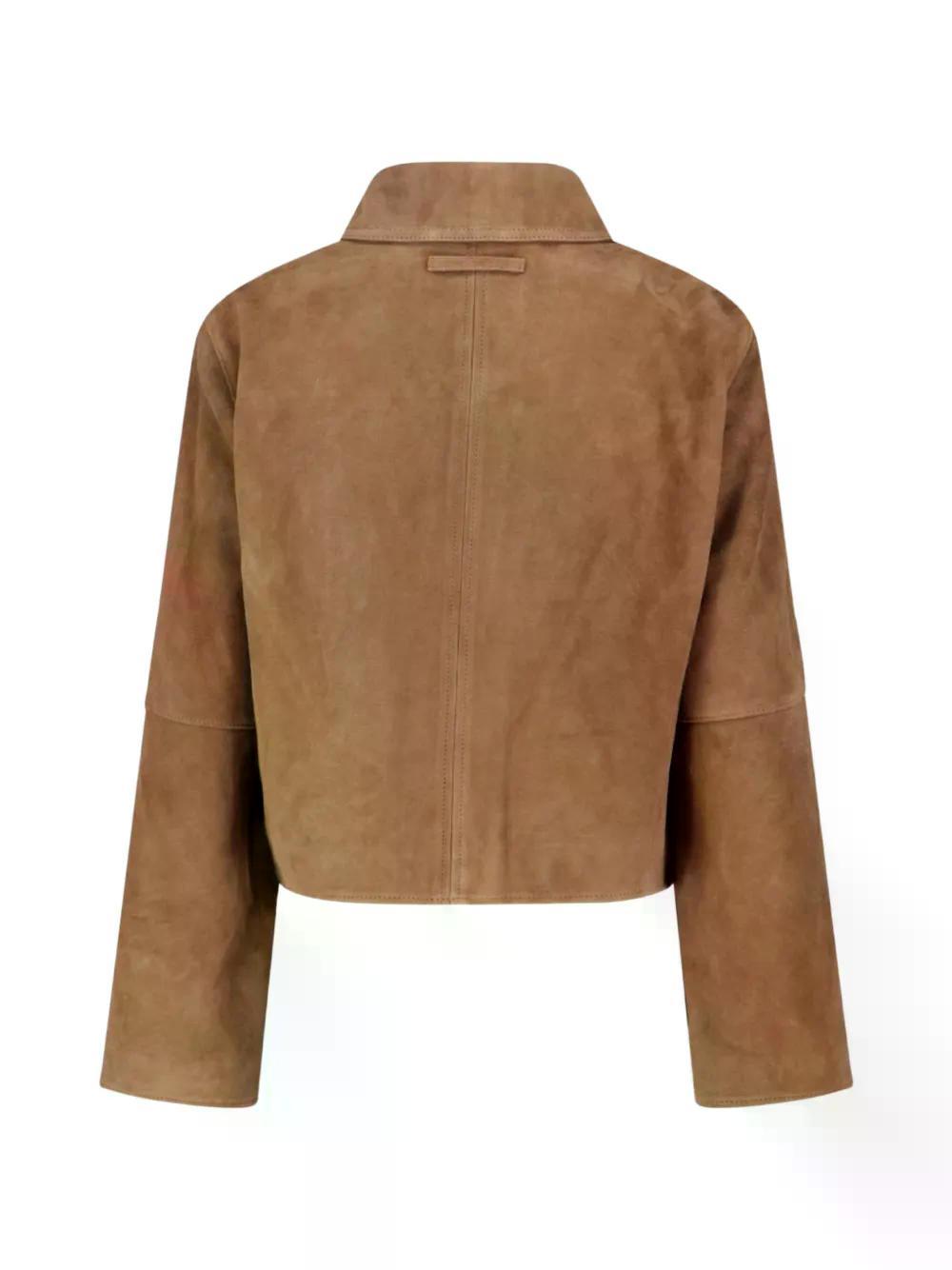 Supreme Studded Suede Zip Up Cardigan - Multicolor | Editorialist