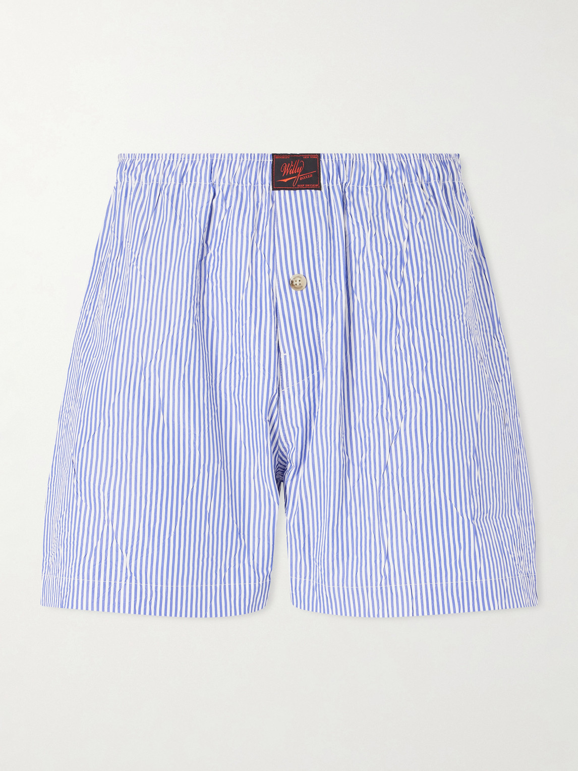 WILLY CHAVARRIA Willy Chavarria Woven Cotton Boxer Shorts