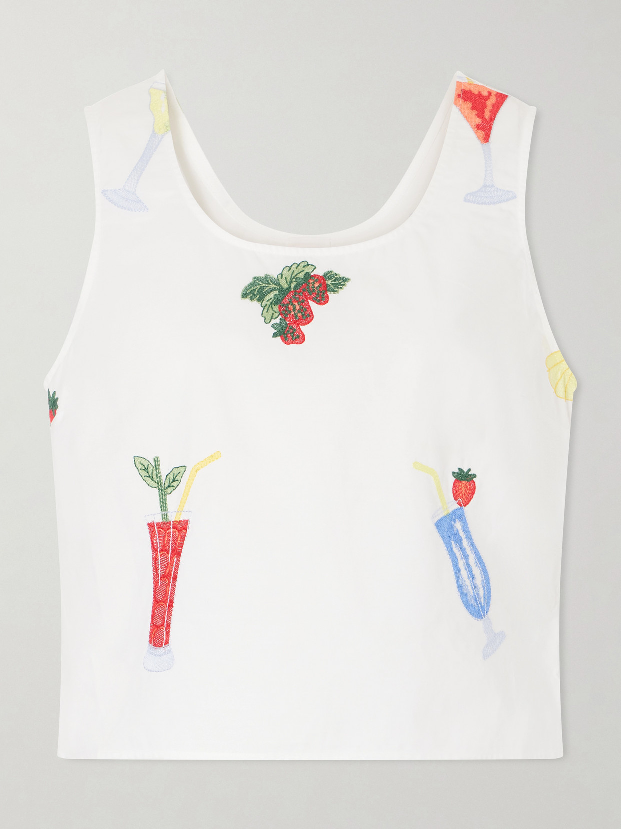 LORETTA CAPONI Certaldo cotton top