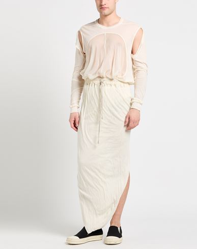 RICK OWENS Maxi Cotton Skirt