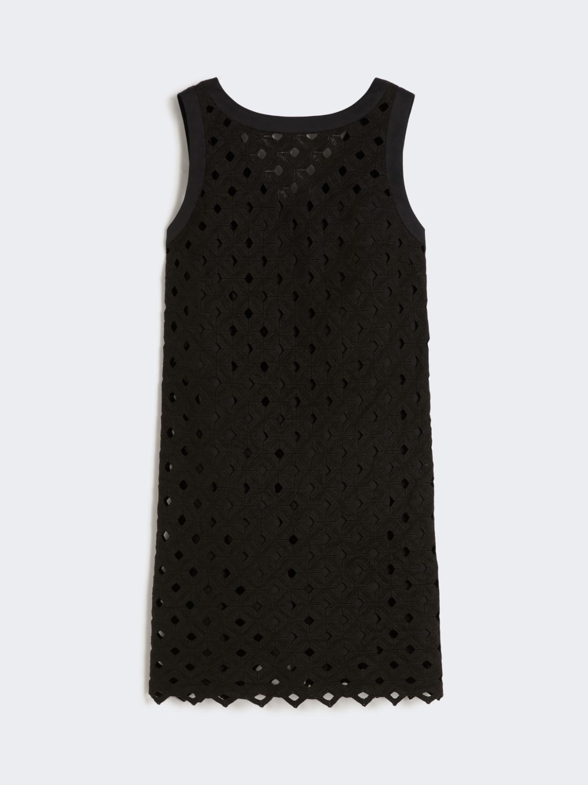 MAX MARA Macramé Jersey A-Line Dress