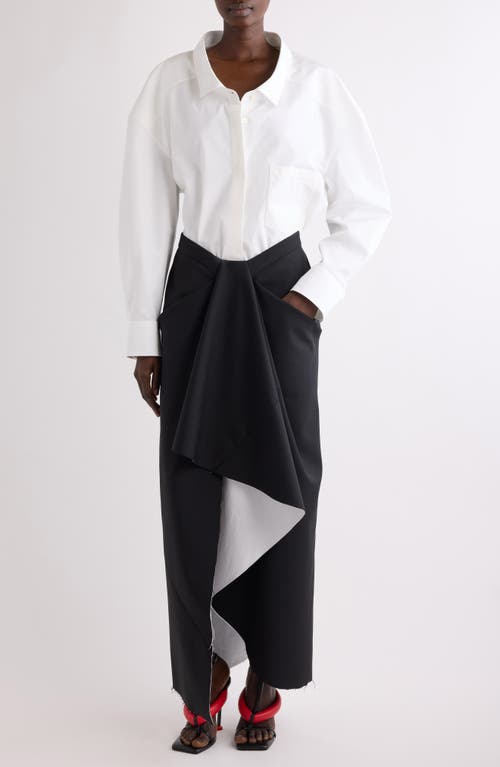 GIVENCHY Wide Collar Cotton Poplin Shirt