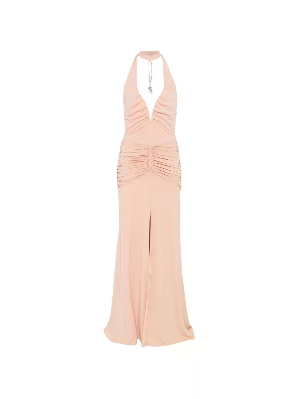 BABYLONE PARIS Halterneck Maxi Dress