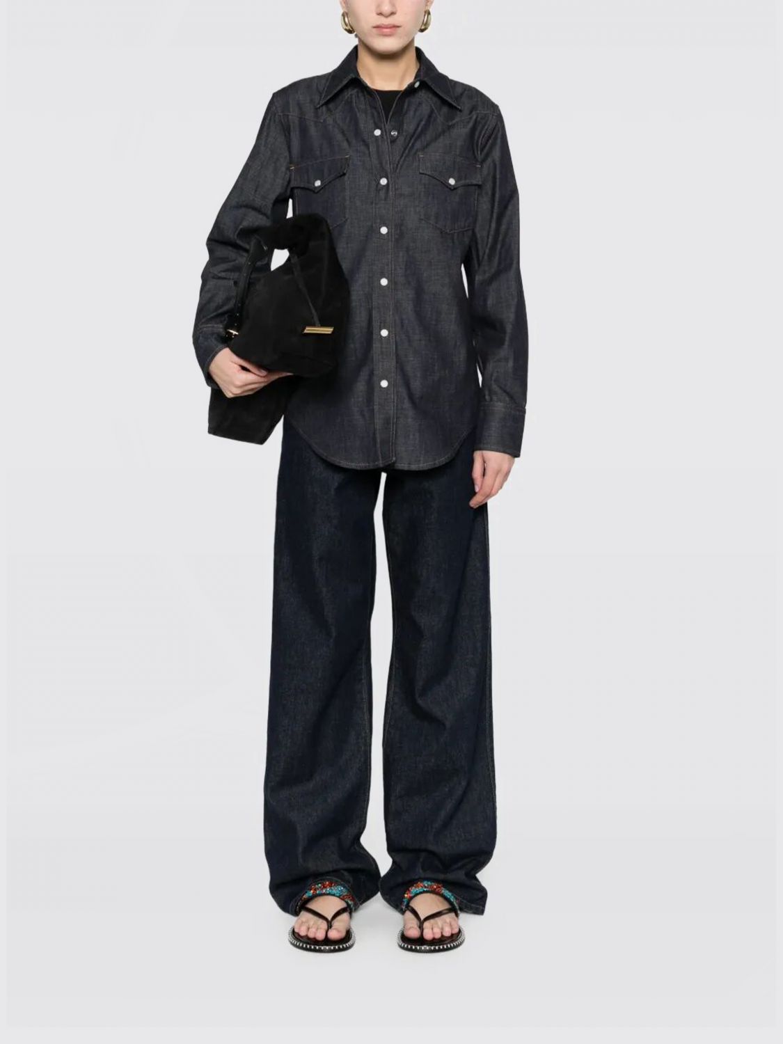 A.P.C. A.P.C. Organic Cotton Denim Shirt