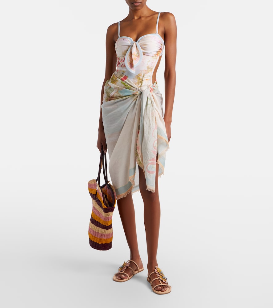 ZIMMERMANN Como Printed Swimsuit