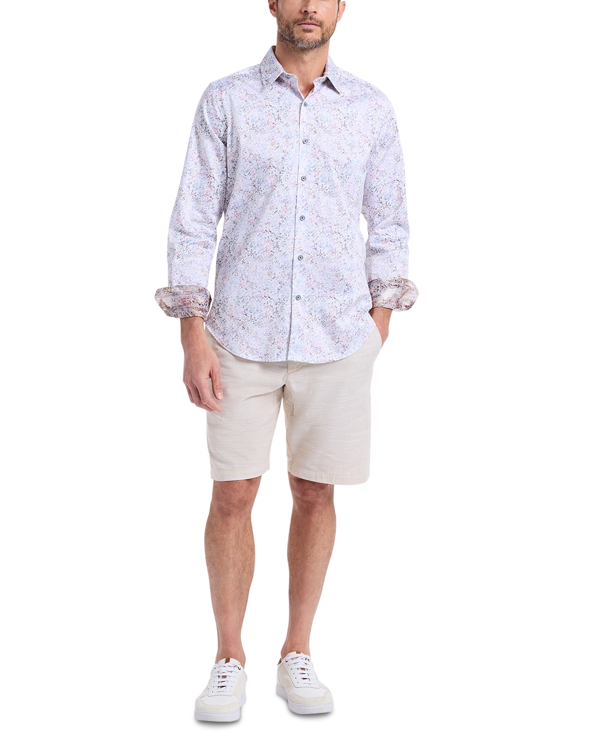 ROBERT GRAHAM liverpool long sleeve woven shirt