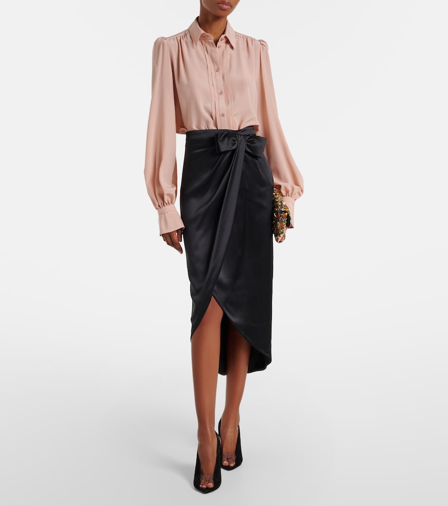 VALENTINO Silk Crêpe De Chine Blouse