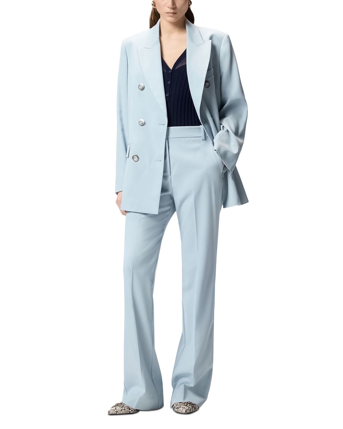 PINKO Pinko Raphaela Wide-Leg Tailored Pants