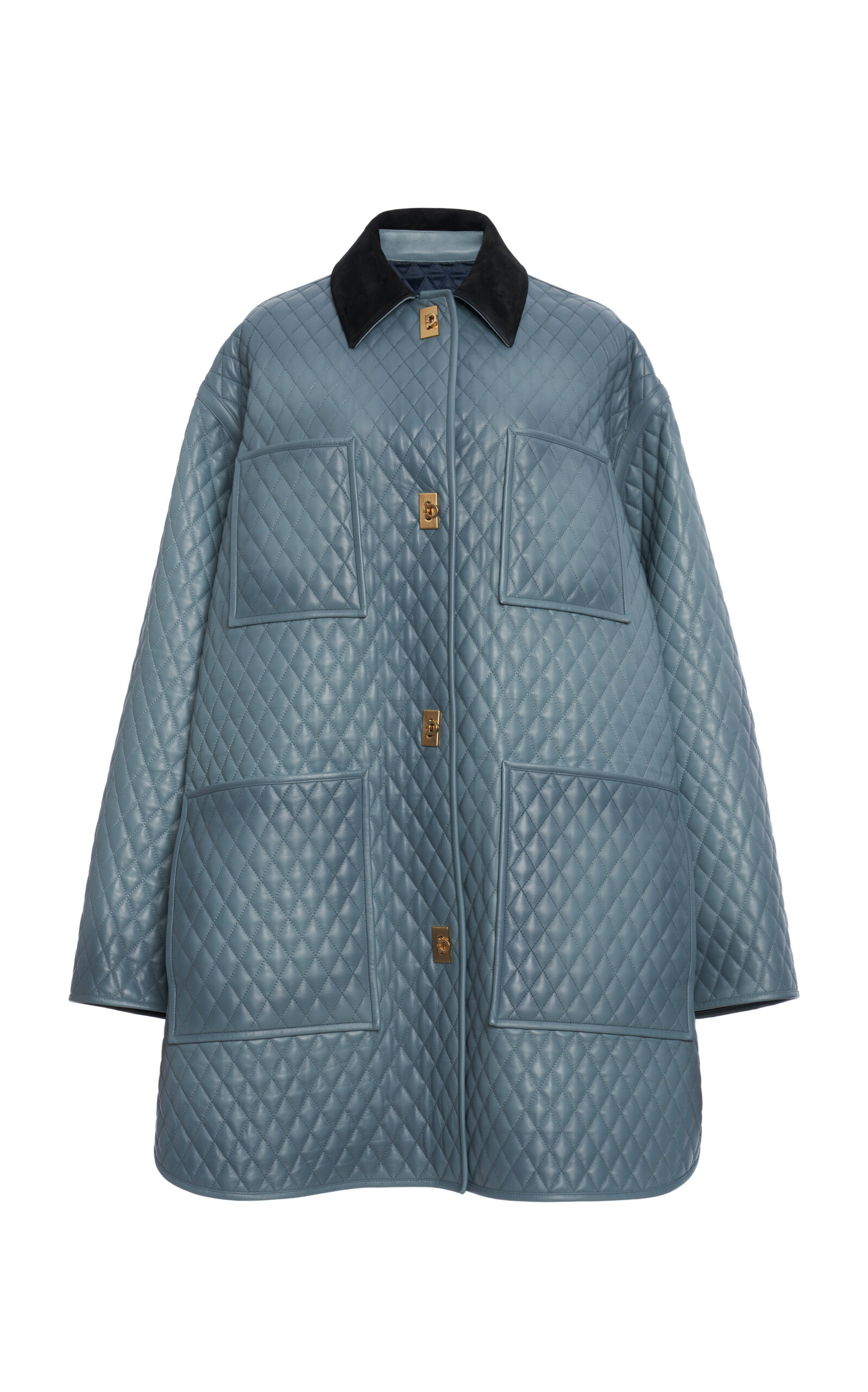 Supreme Plaid Car Coat - Cream | Editorialist