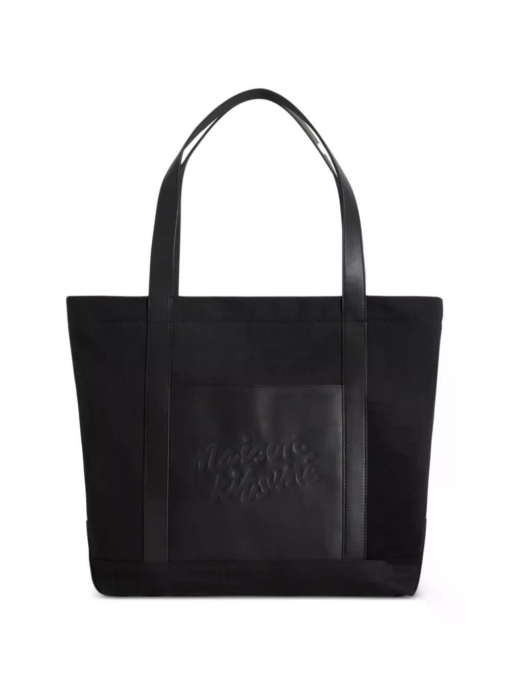 MAISON KITSUNÉ Maison Kitsuné Fox Head Tote Bag