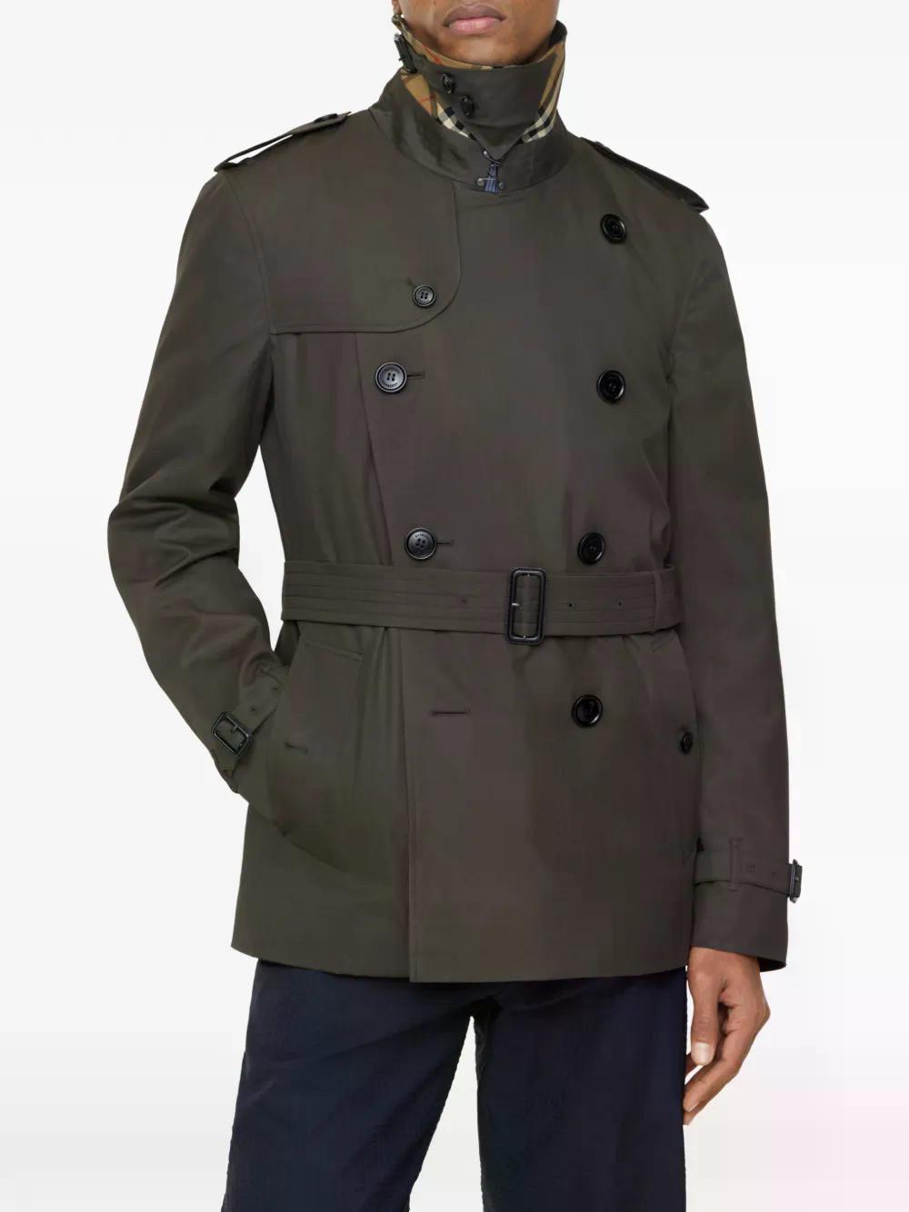 BURBERRY Burberry Tropical Gabardine Kensington Trench Coat