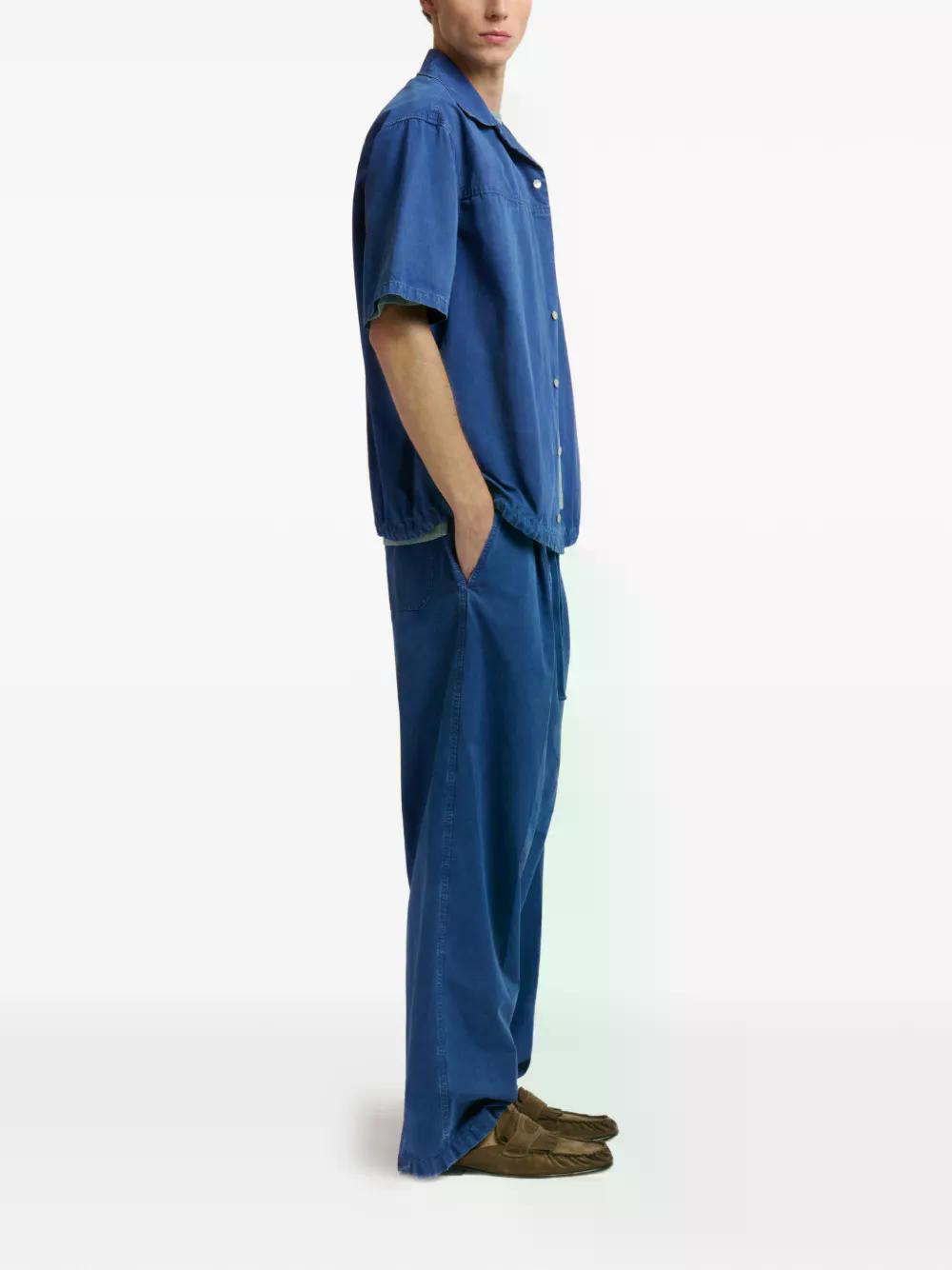 MARNI Marni Cotton Wide-Leg Trousers