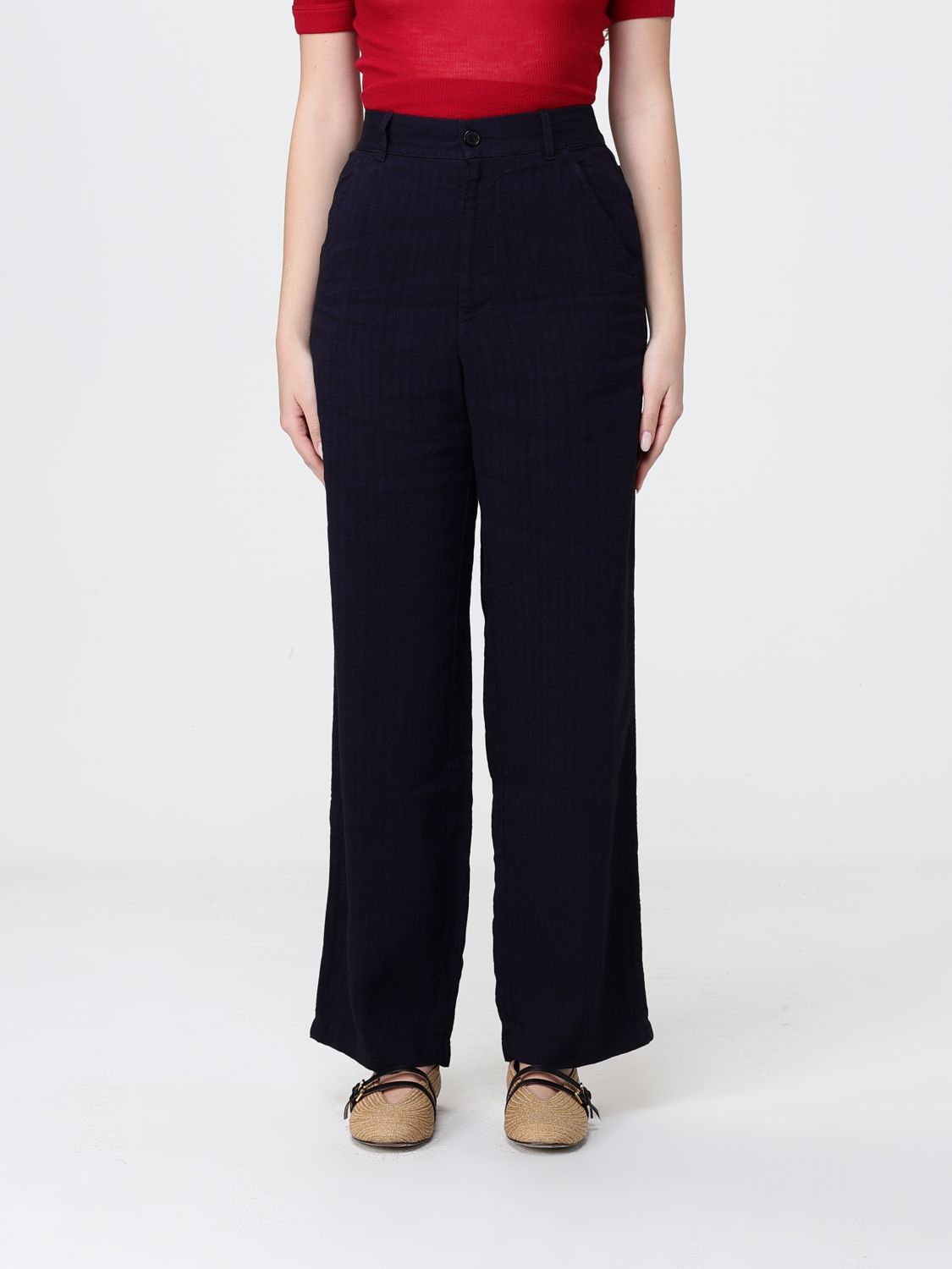 BARENA VENEZIA Barena Wide-Leg Linen Blend Trousers