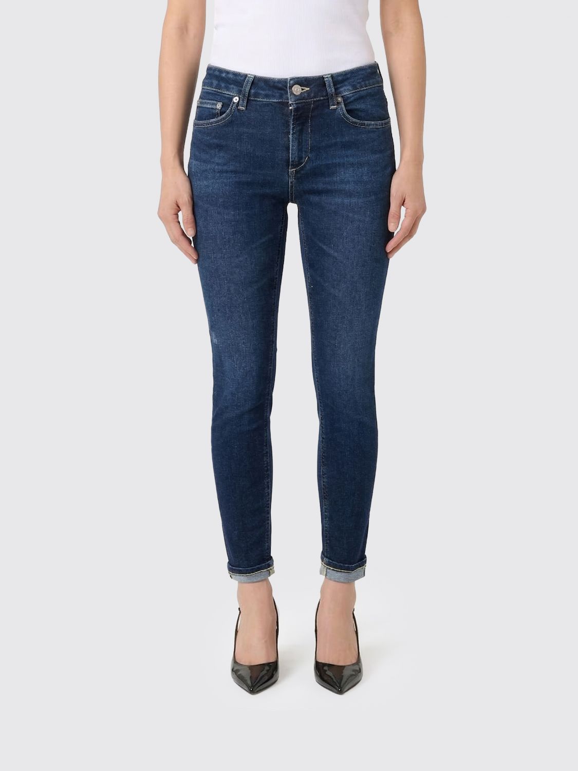 DONDUP Dondup Slim Fit Stretch Cotton Denim Jeans