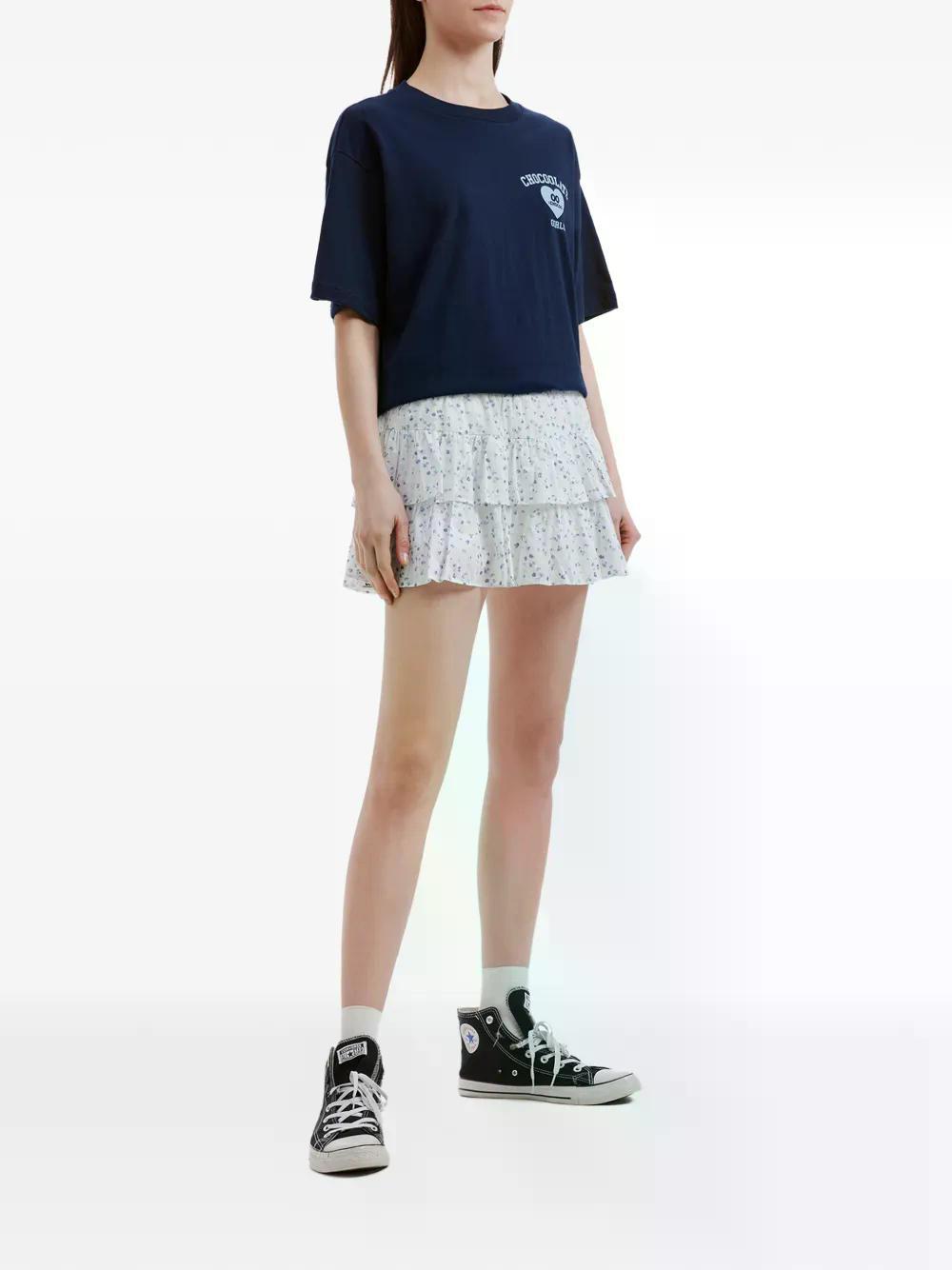 CHOCOOLATE Heart-Detail T-Shirt