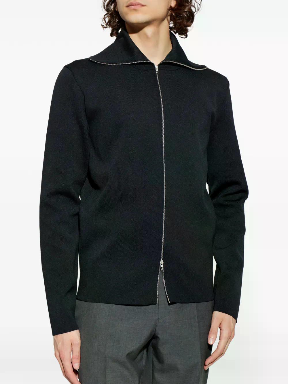 Buy Balenciaga Y2k Zip-up Cardigan - Black At 29% Off | Editorialist