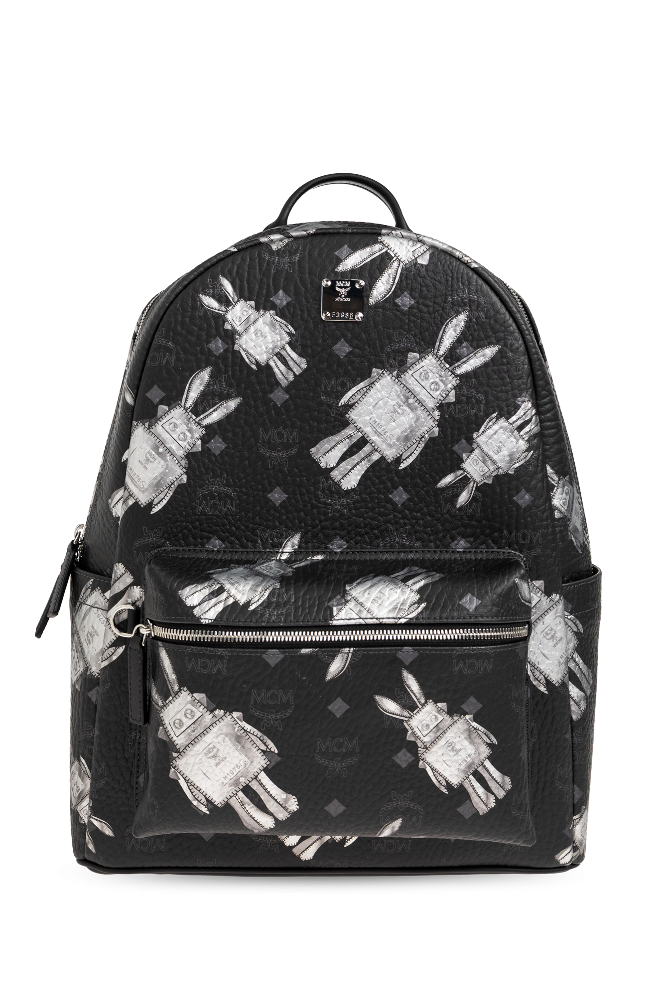 Mcm Medium Stark City Backpack - Black - 20% Off | Editorialist display picture 1