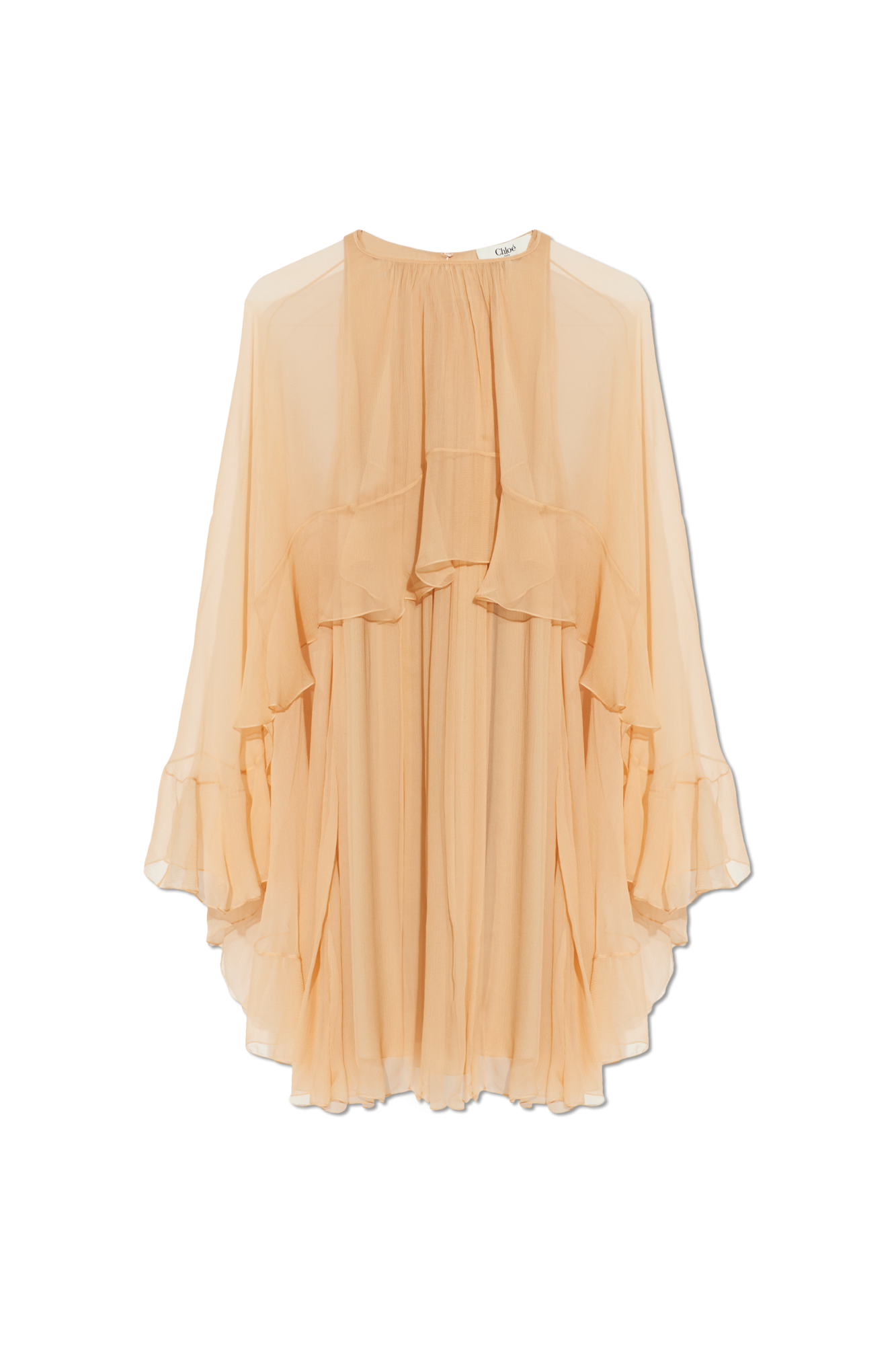 CHLOÉ Silk Trapeze Dress