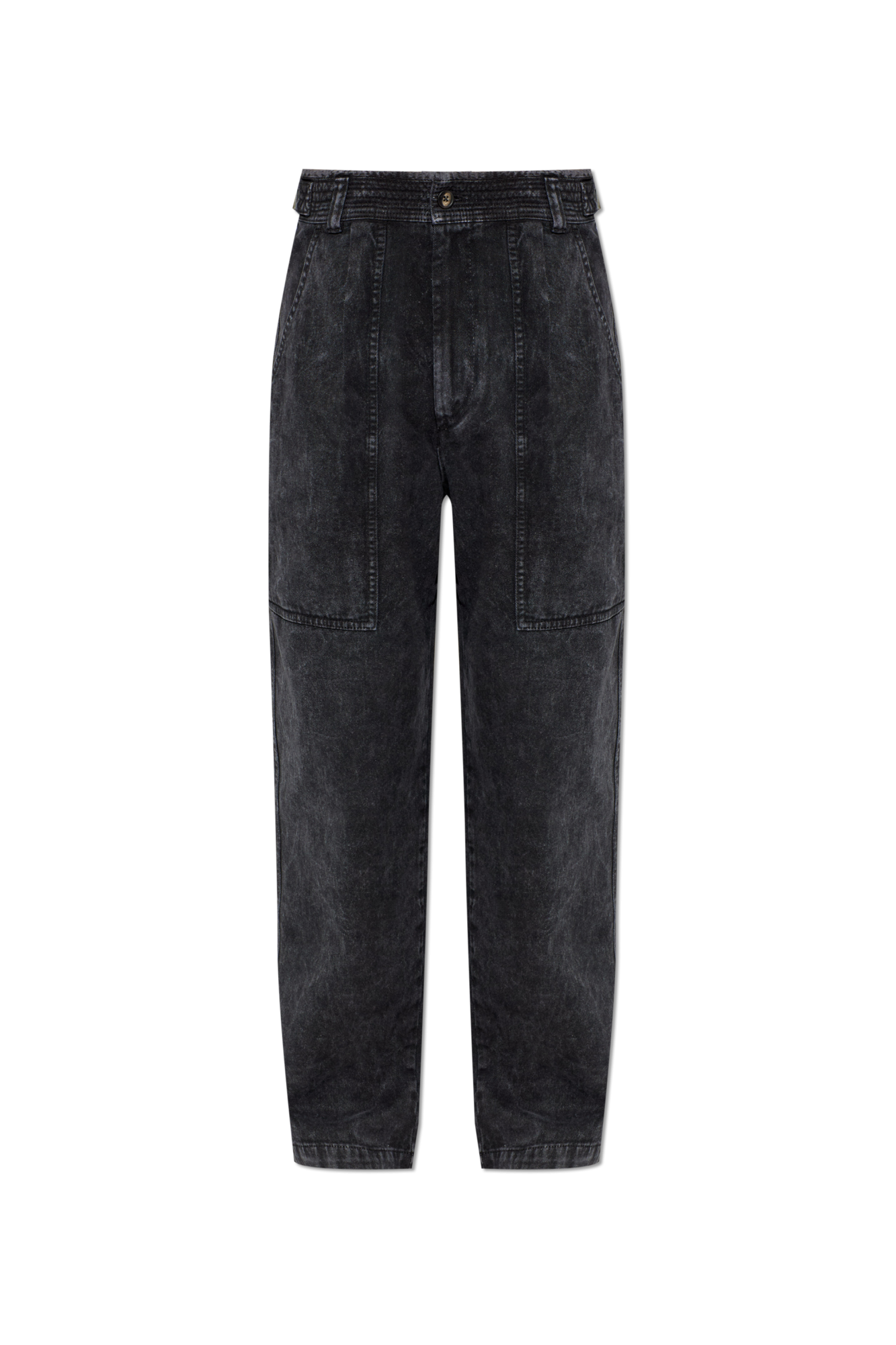 ACNE STUDIOS Acne Studios Men Narrow Tie-Dye Wool Scarf