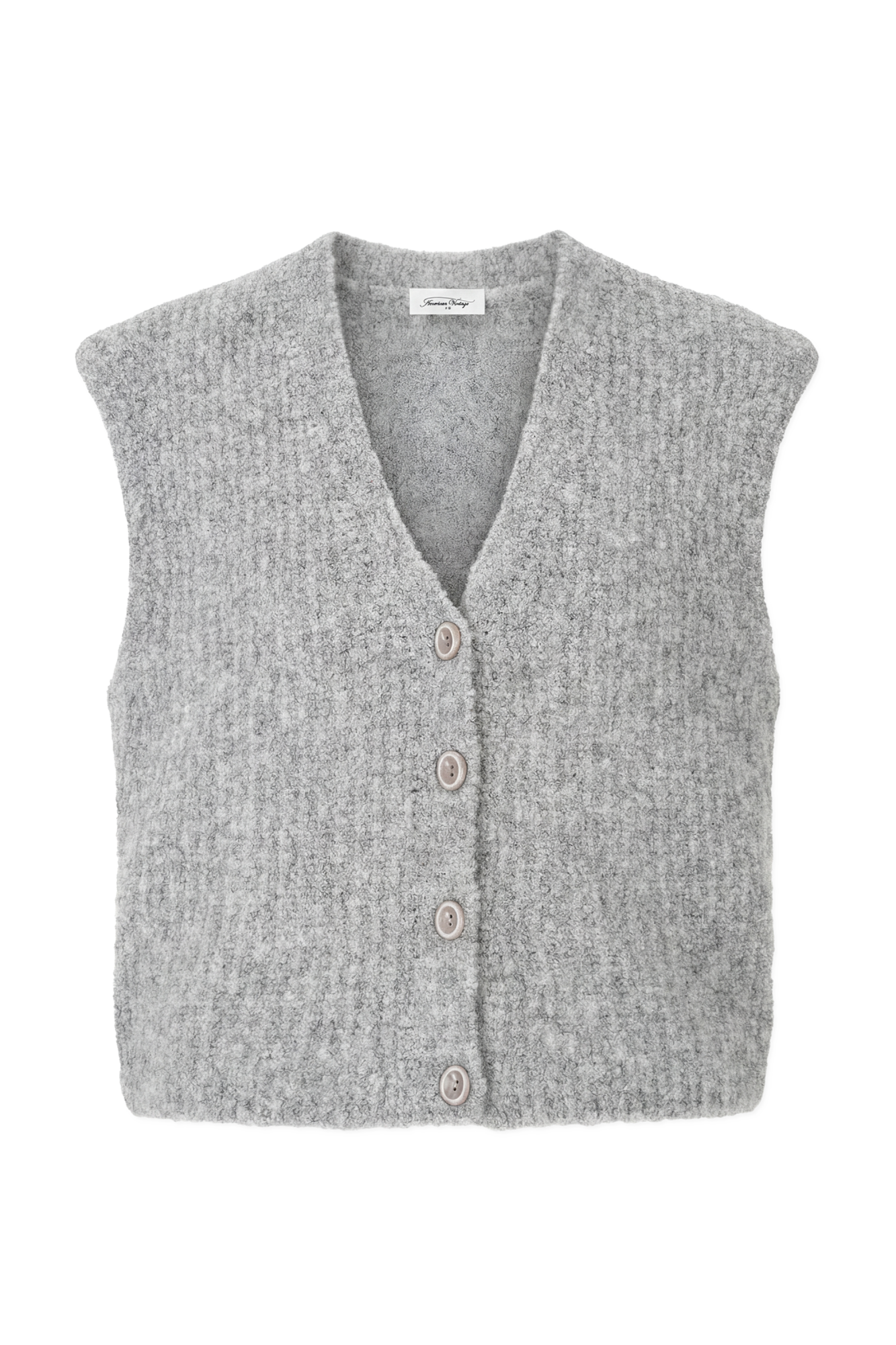 AMERICAN VINTAGE V-Neck Knit Vest