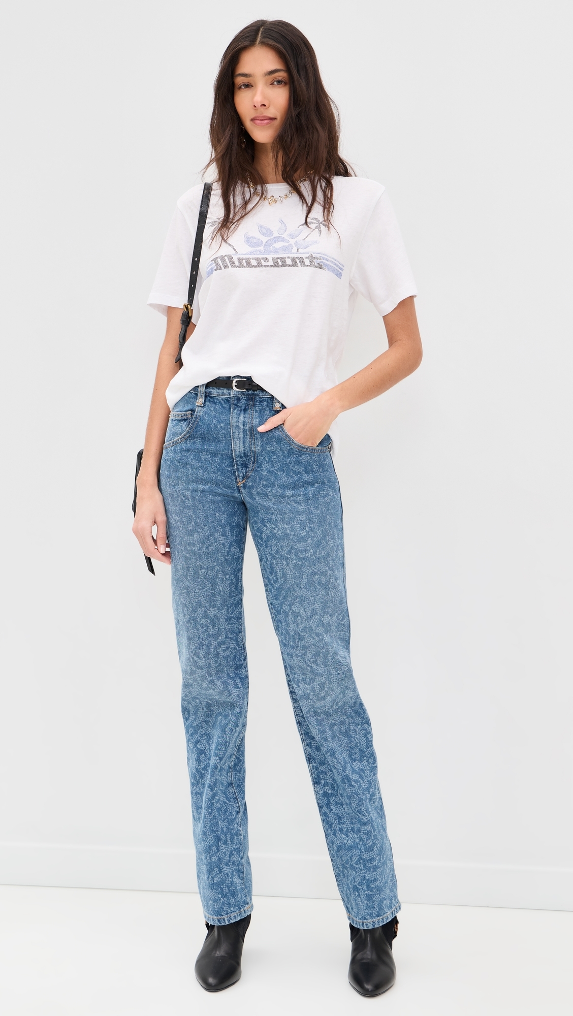 ISABEL MARANT Zewel Palm Tee
