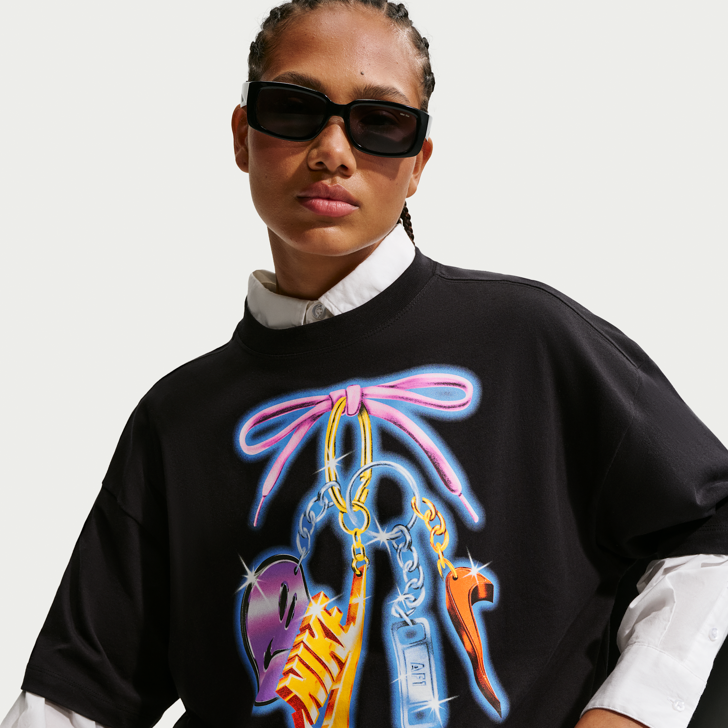 NIKE Nike Sportswear Pleated Taffeta Miniskirt