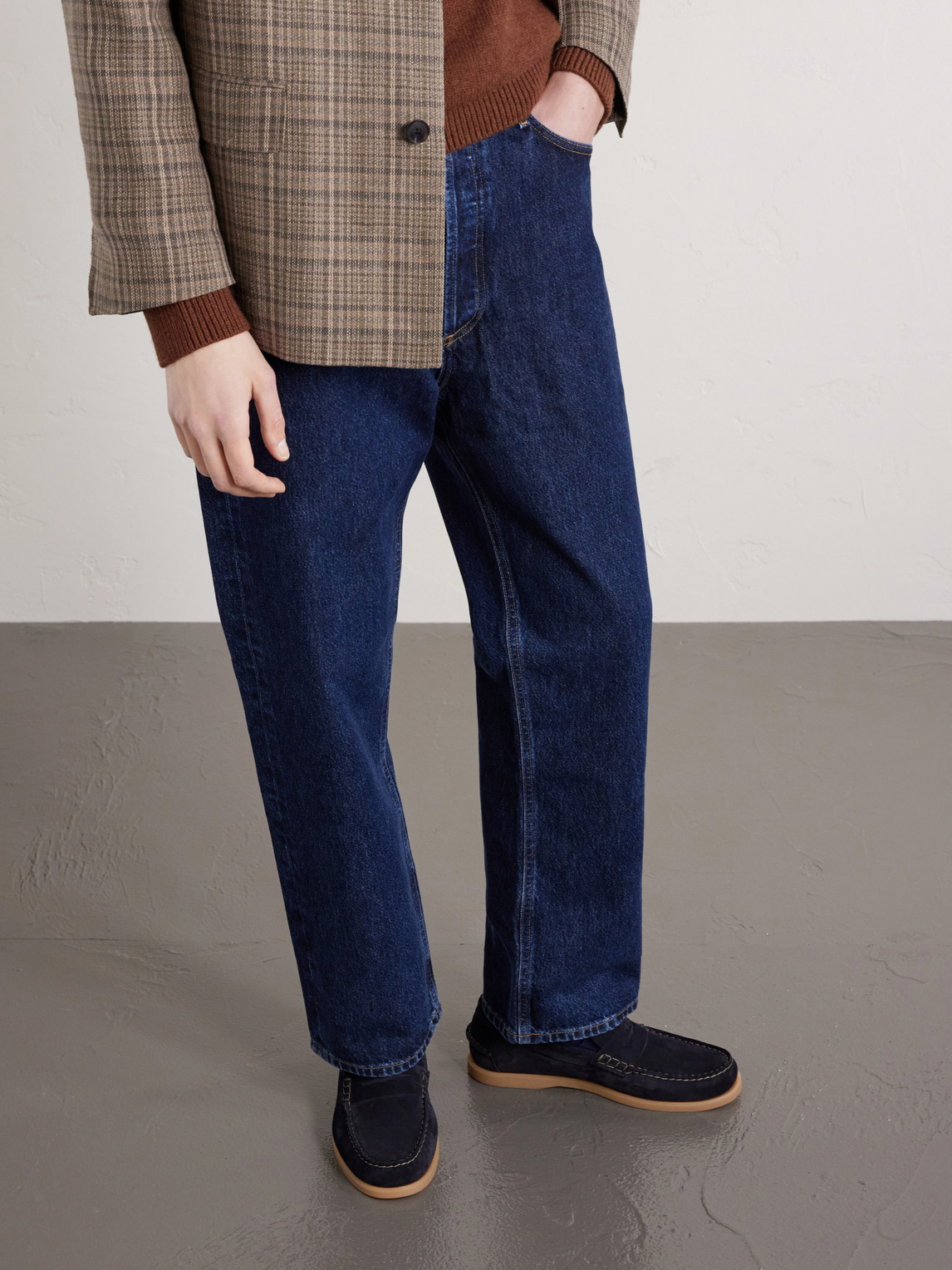 MR P. Leo Suede Penny Loafers
