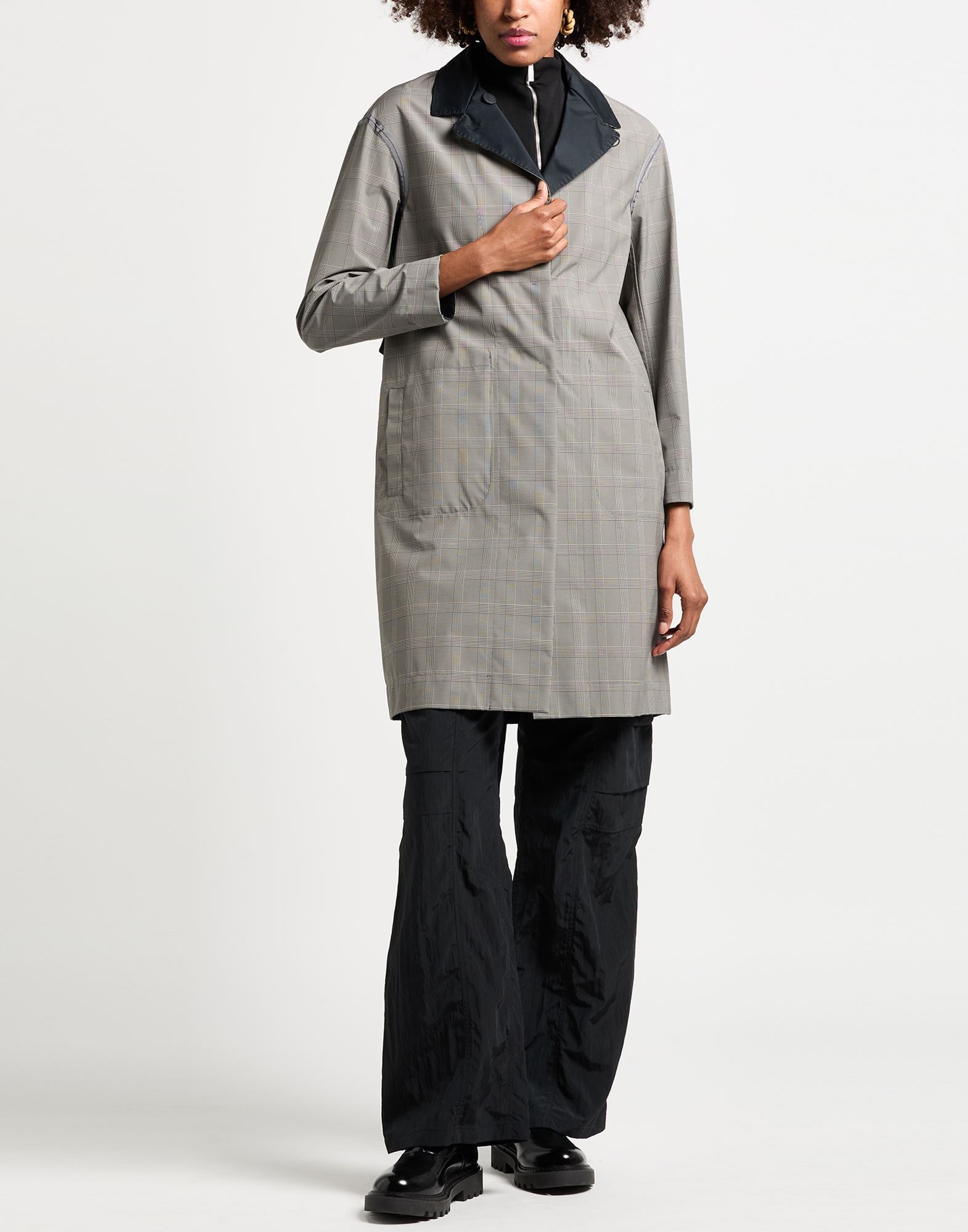 MOORER MOORER Overcoat in Virgin Wool and Polyamide