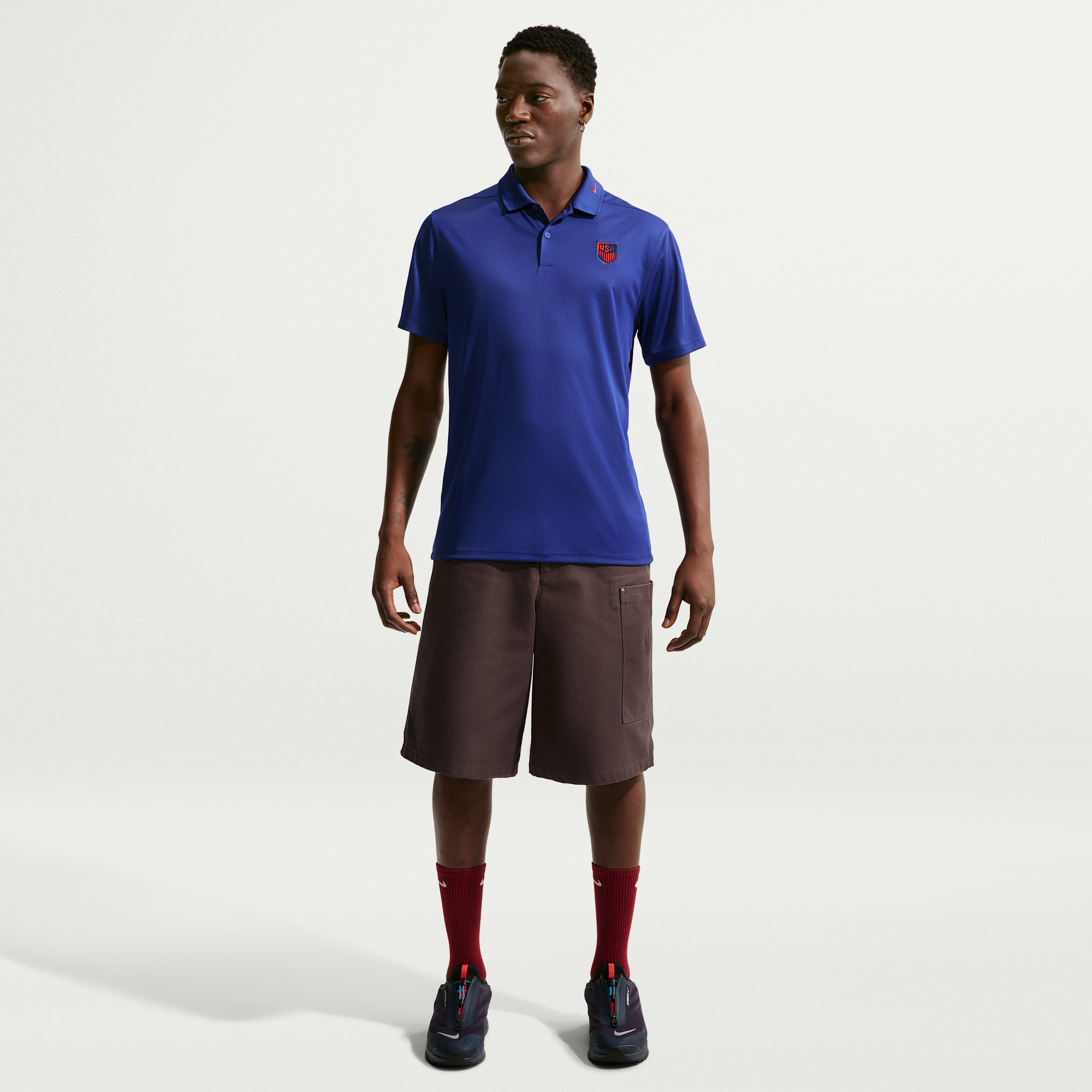 NIKE usmnt victory men's dri-fit soccer polo