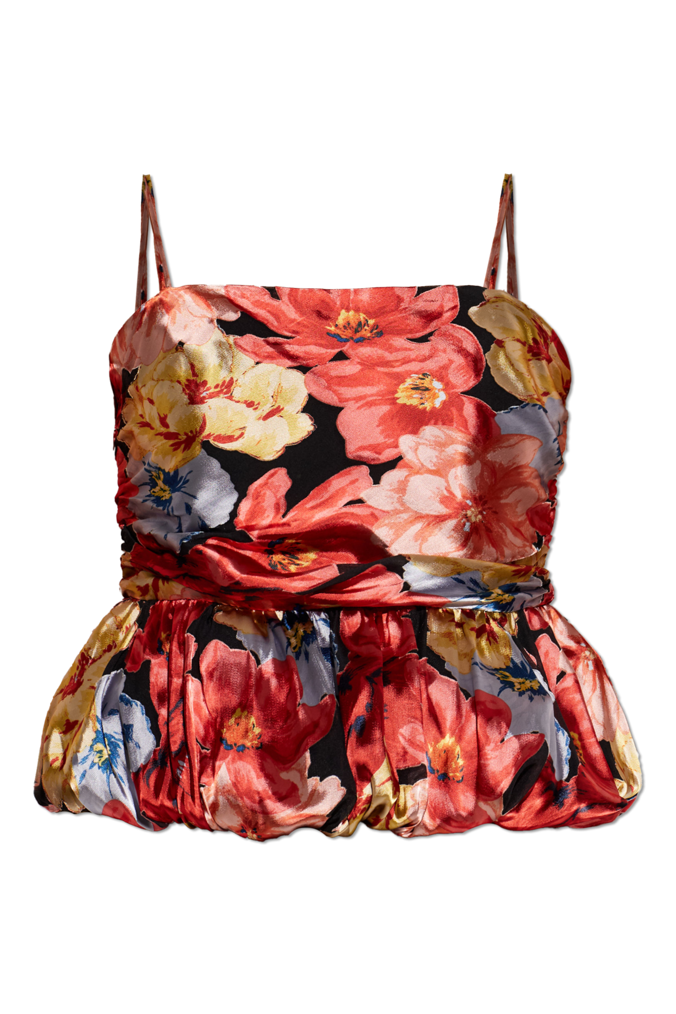 ETRO Etro Paisley Asymmetric Silk Twill Mini Skirt