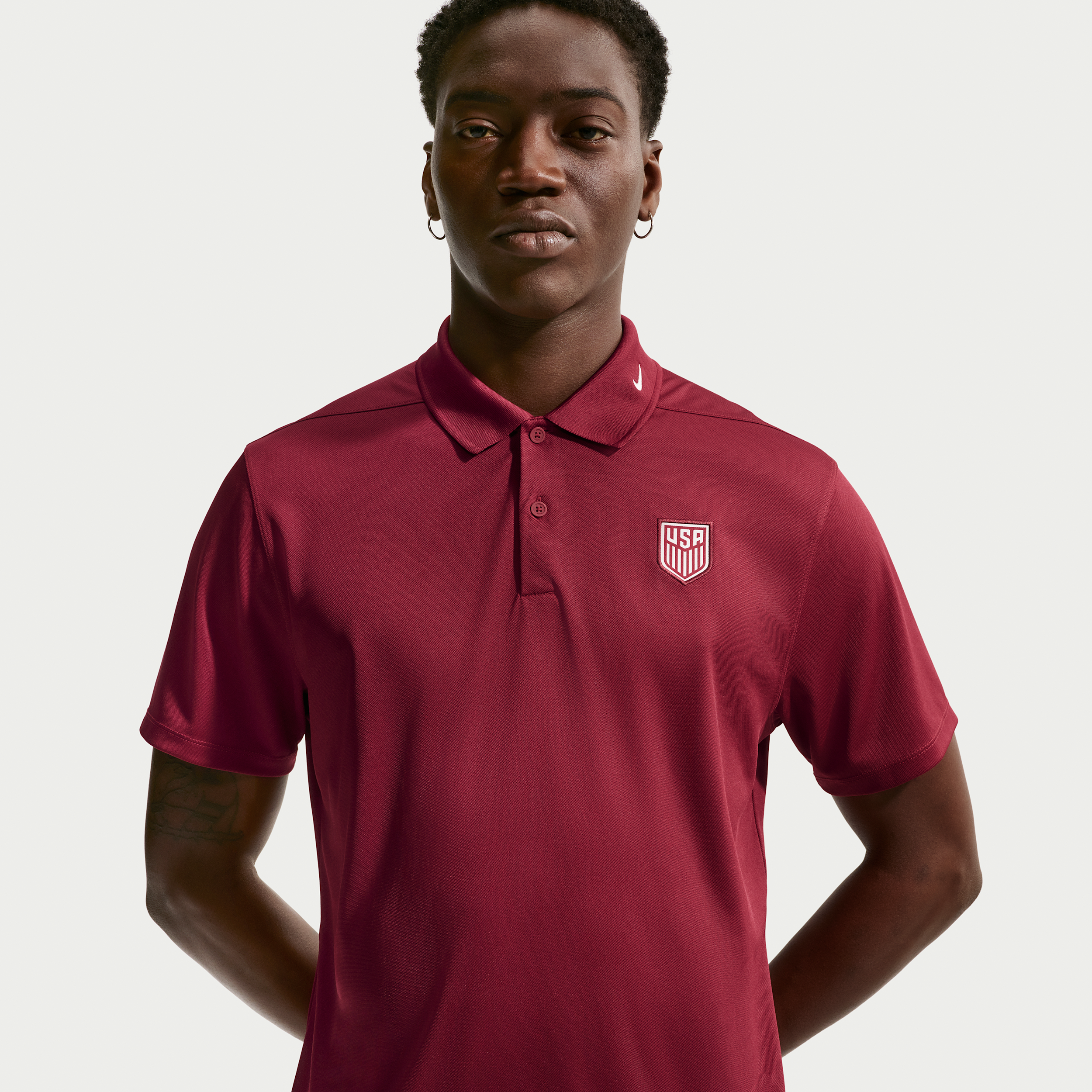 NIKE usmnt victory men's dri-fit soccer polo