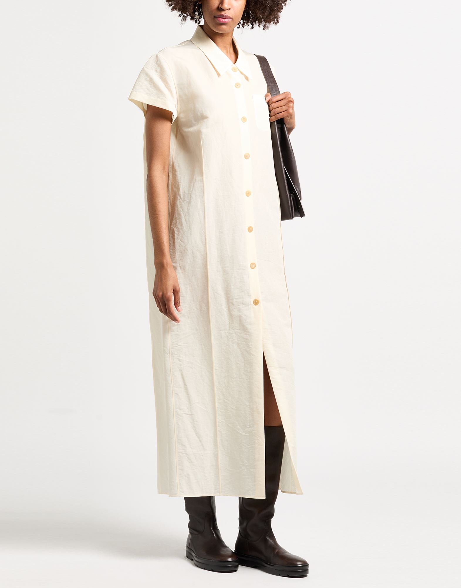 KHAITE Maxi Shirt Dress