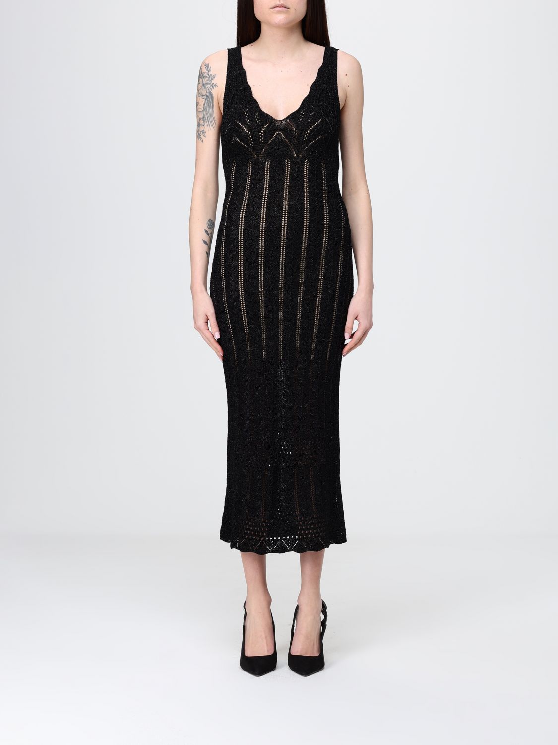 TWINSET Twinset Viscose Knit Dress